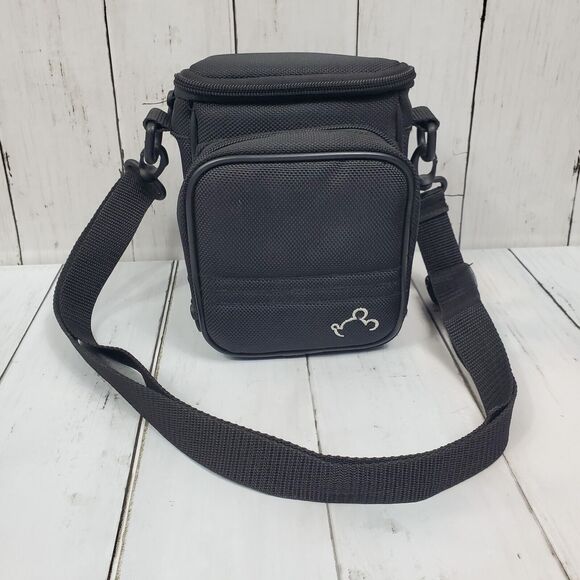 Disney | Bags | Disney Mickey Mouse Camera Case Carrier Bag Black ...